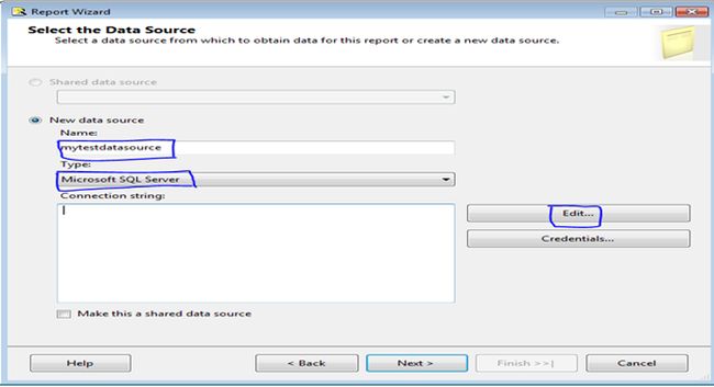 Create SSRS Report in SQL Server